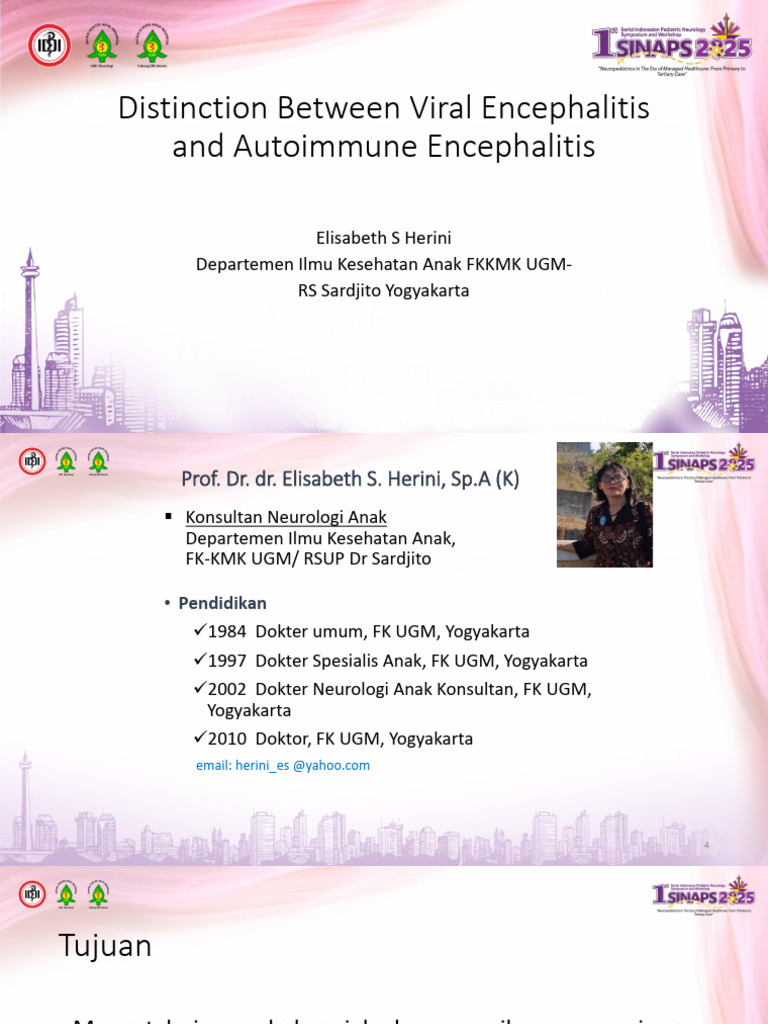 Prof Elisabeth Herini - Final - Distinction Between Viral Encephalitis ...