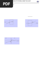 Worksheet Refractive Index Numericals CH - 10 Light Class - X | PDF | Refraction | Refractive Index