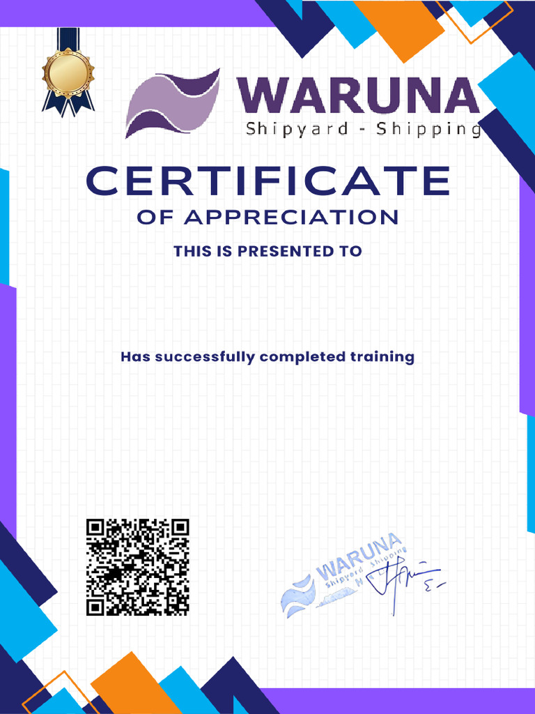 EPIRB Certificate for Crew Training | PDF