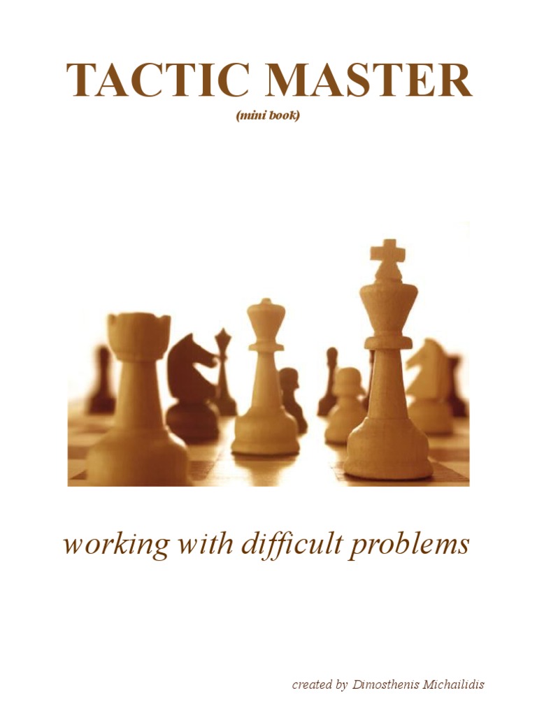 Tactic Master (Mini Book) | PDF | Chess | Chess Theory