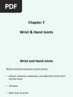 096-T04 A WristHand MM | PDF | Finger | Anatomical Terms Of Motion