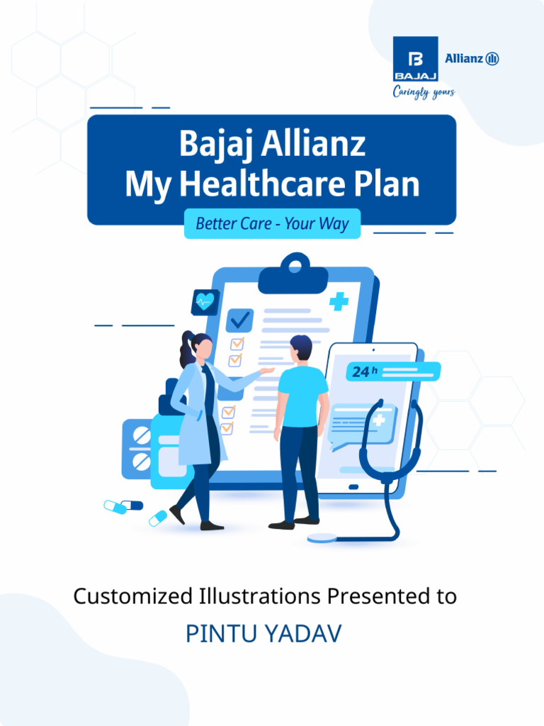 Bajaj Allianz General Insurance Presented-My Health Care Plan-1 | PDF