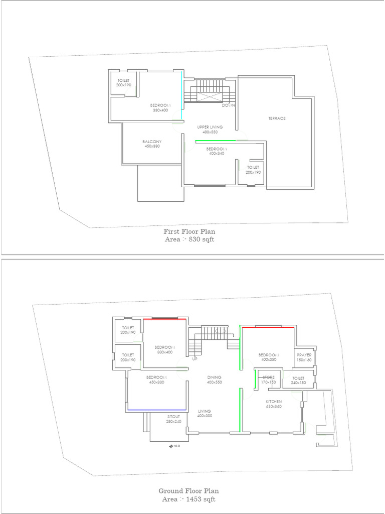 Detailed Floor Plan Layouts | PDF