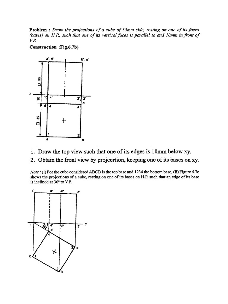 Drawing Assignments | PDF