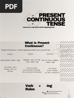 Present Continuous Tense Online Exercise Live Worksheets | PDF | Worksheet
