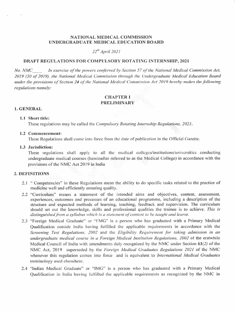 NMC Guidline | PDF