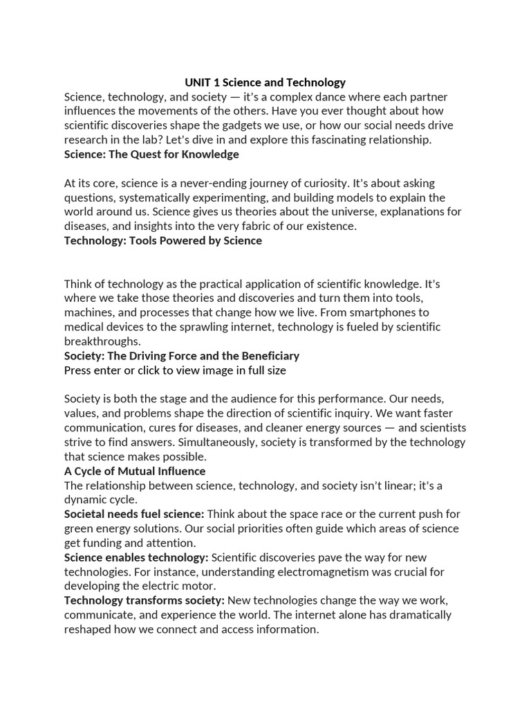 Science as a Social Enterprise Explained | PDF | Science | Social ...
