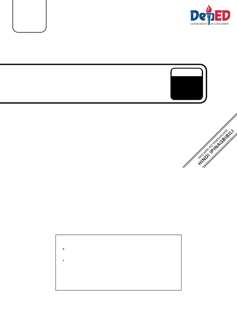 Q2 LE VE8 Lesson 1 Week 1 | PDF