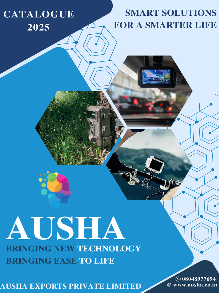 Ausha Smart Electronics Catalogue Jul'25 PDF | PDF | Very High Frequency | Ultra High Frequency