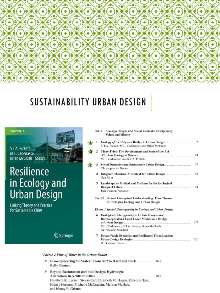 Panduan Kegiatan Desain Urban Berkelanjutan | PDF