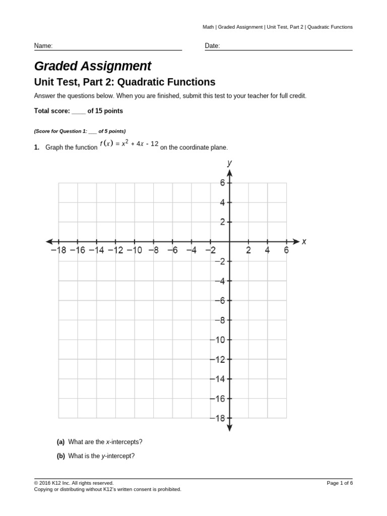 Quadratic Functions | PDF | Quadratic Equation | Discrete Mathematics