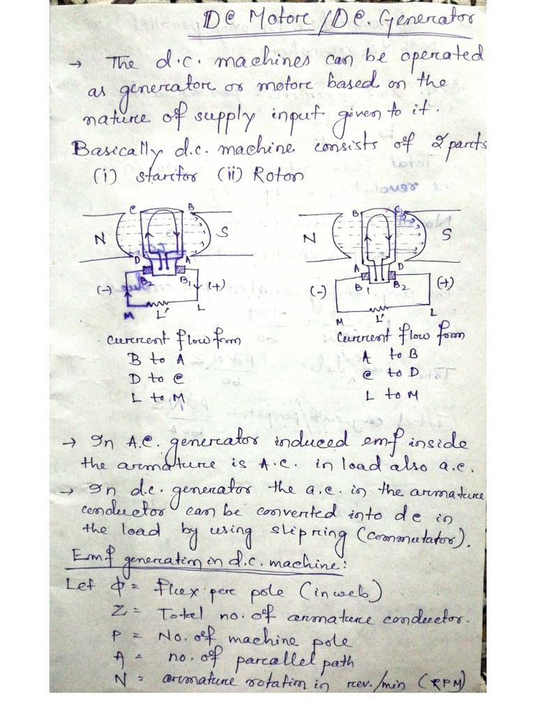 DC Machines | PDF