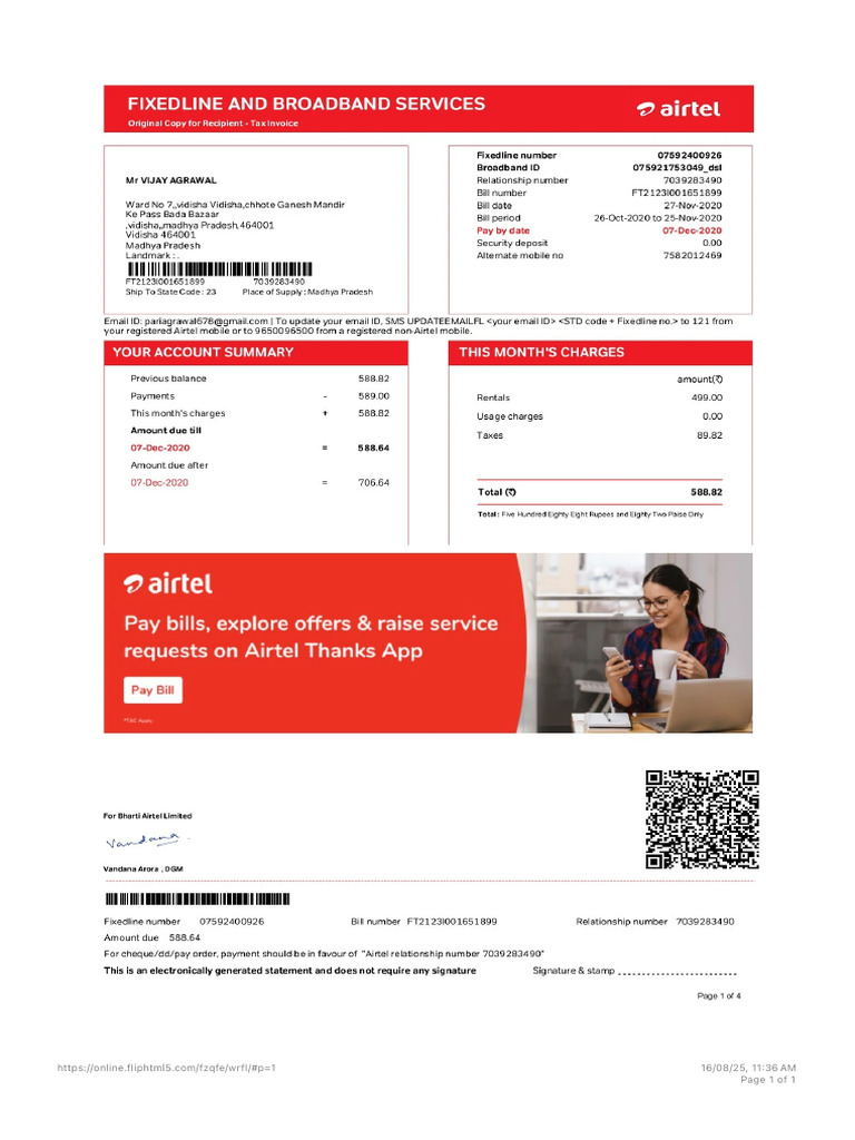 Broadband Bill | PDF