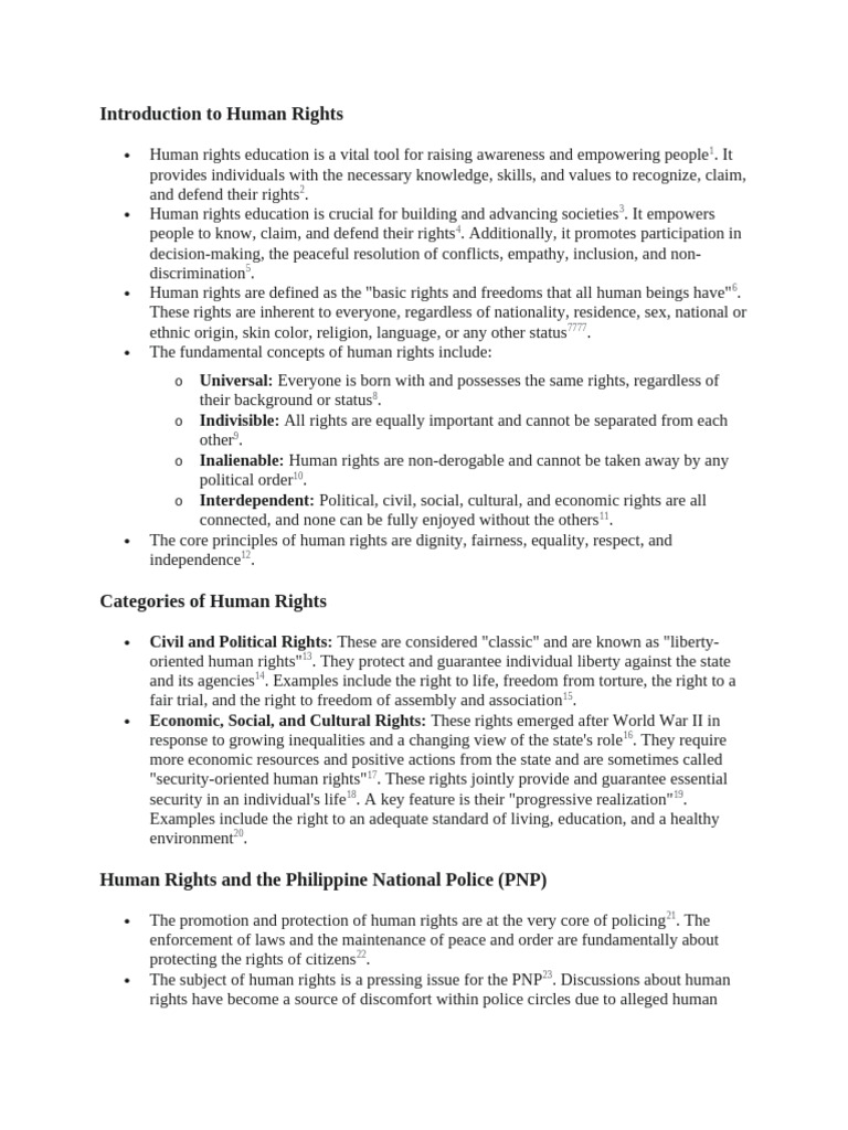 Human Rights Education and Advocacy | PDF | Human Rights | Rights