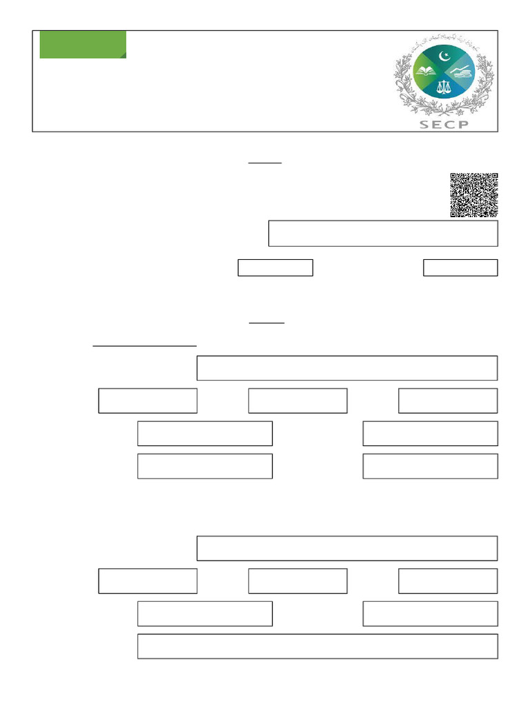 Company Incorporation Application Form | PDF | Investing | Corporations