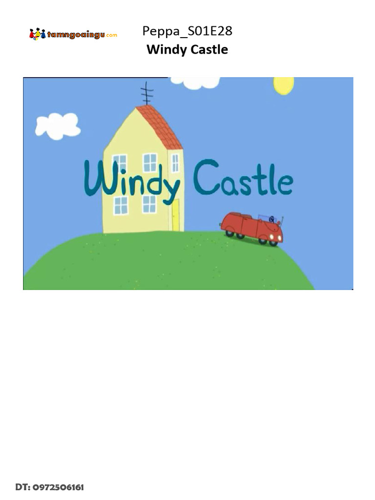 Peppa Pig S01E28 Windy Castle | PDF