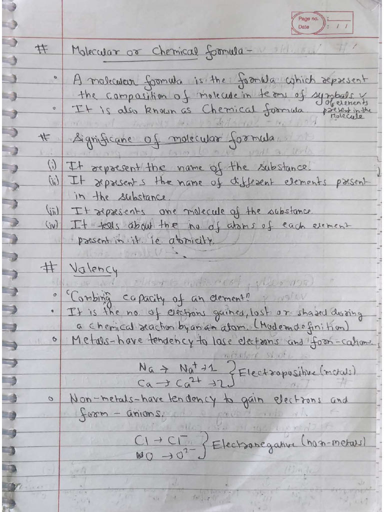 Water Notes | PDF