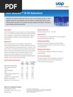 UOP Molsiv UI 94 Adsorbent Brochure | PDF | Natural Gas | Natural Gas ...