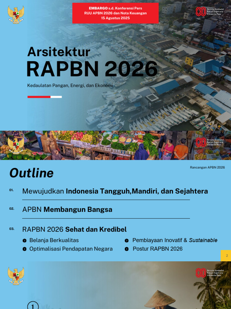 Materi PresKon RAPBN 2026 | PDF