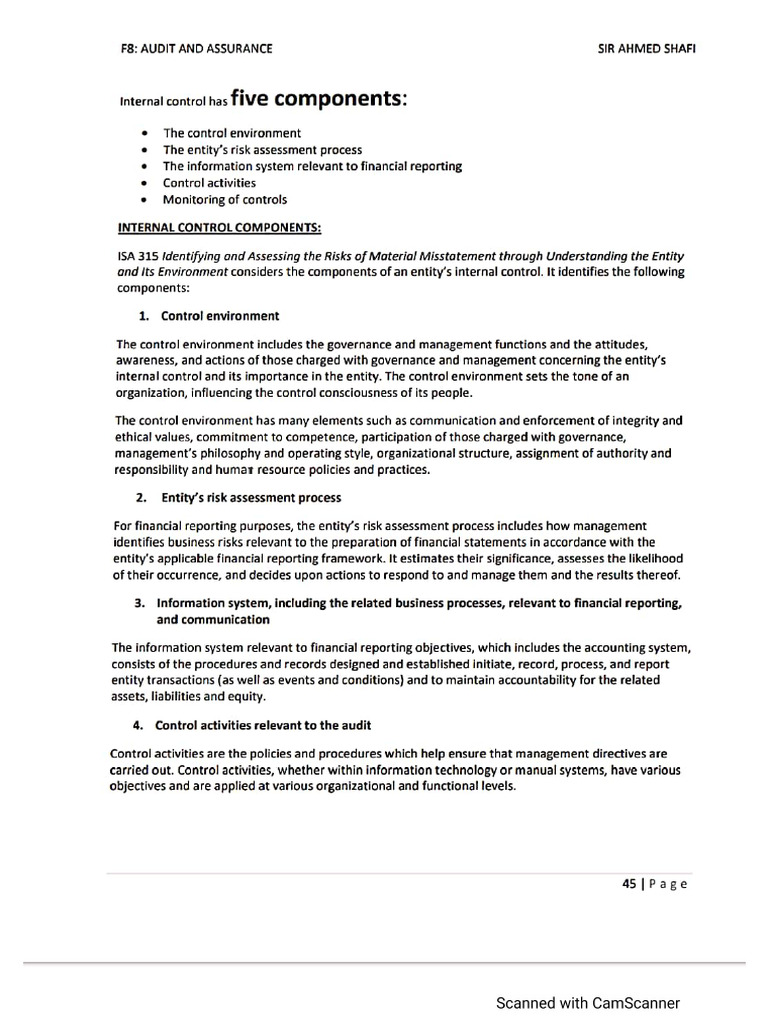 Internal Controls | PDF