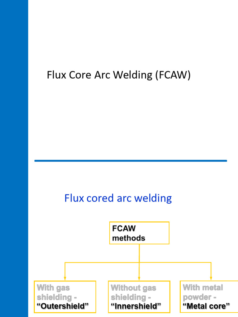 Flux Core Arc Welding Techniques & Insights | PDF | Welding | Construction