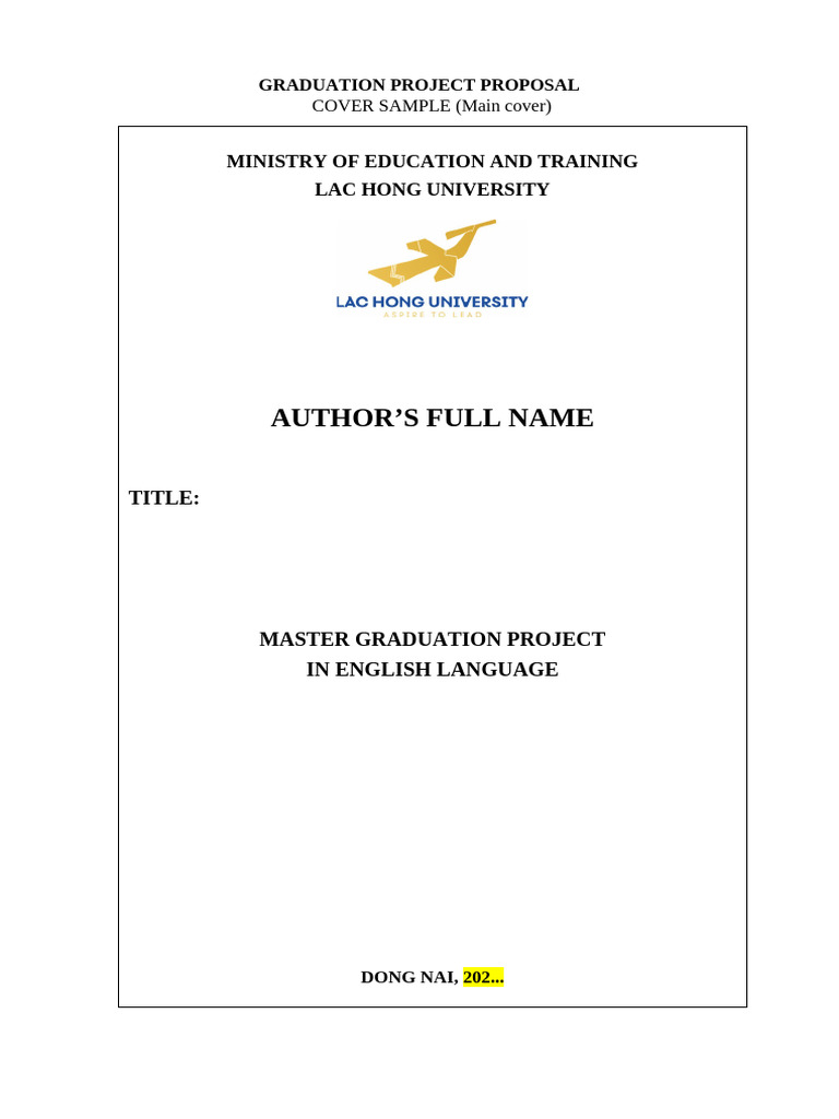 Mau 6 Graduation Project Proposal | PDF