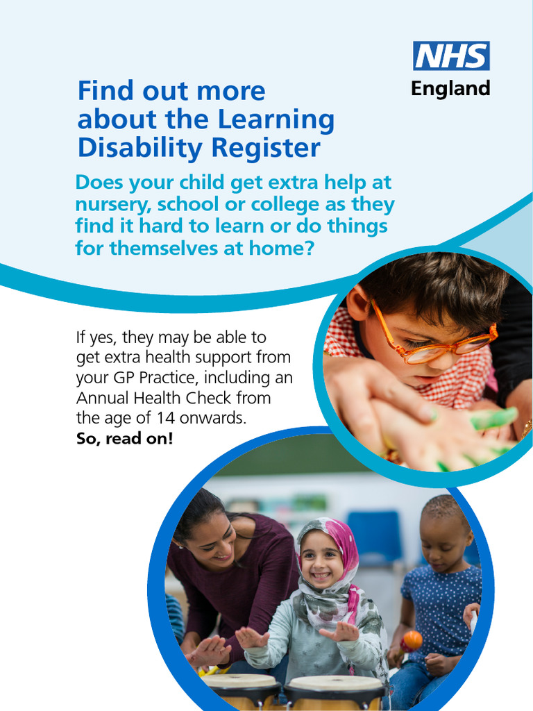 Understanding Learning Disabilities Support | PDF | Learning Disability ...