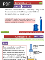 Astm d1557 & d698 Interviews | PDF | Environmental Science | Soil