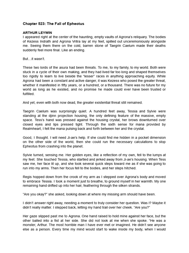 The Beginning After The End Volume 12 Chapter 523 | PDF