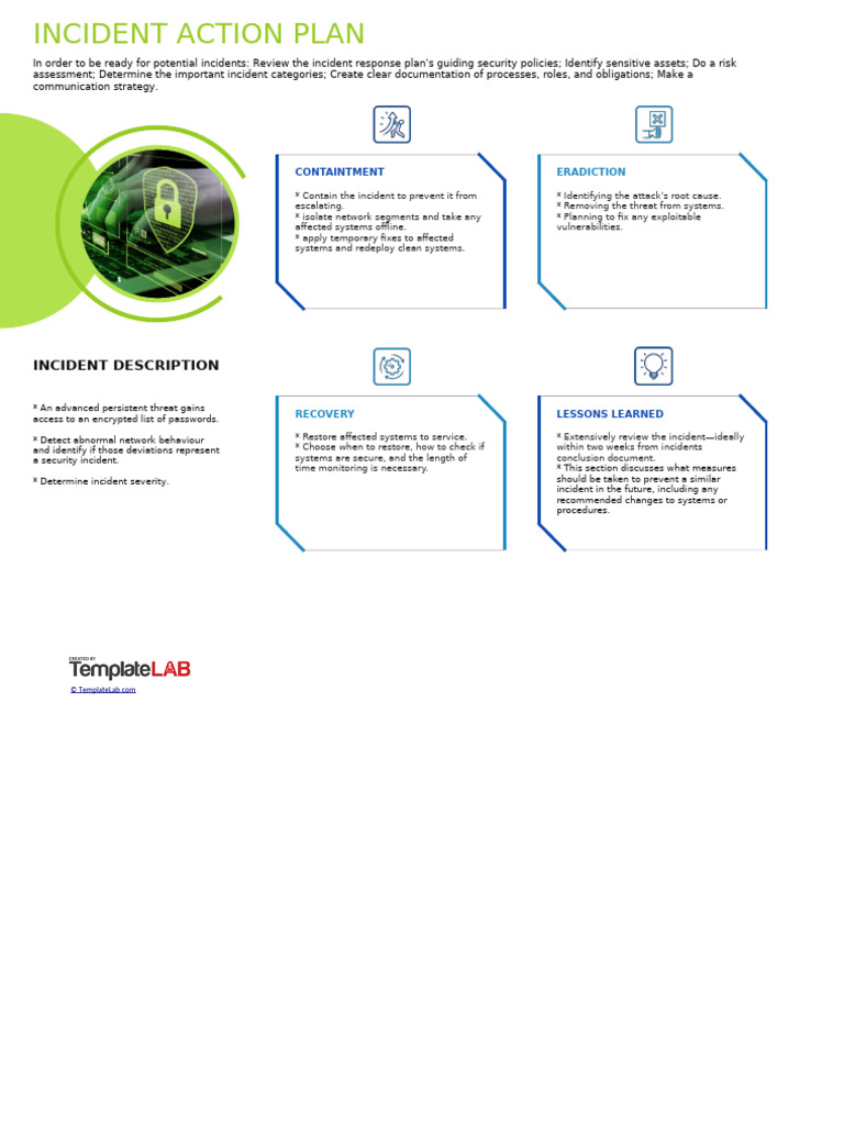 Incident Action Plan Template | PDF
