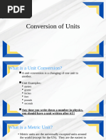 Unit Conversions Cheat Sheet | PDF