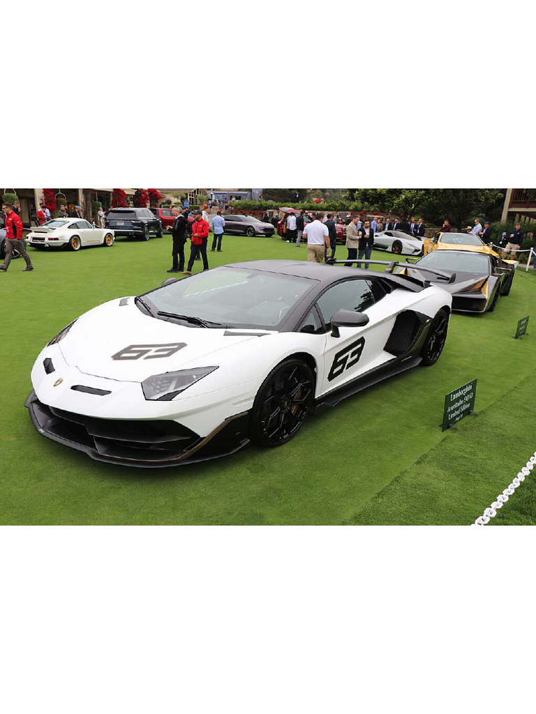 Lamborghini Aventador SVJ 63 | PDF