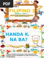 Salitang Kilos - Worksheet | PDF