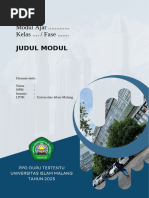 Template Modul Ajar Pembelajaran Mendalam - Certdev | PDF