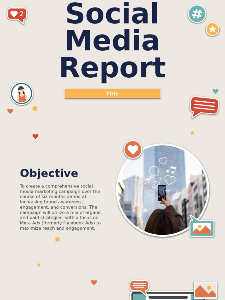 Six-Month Social Media Campaign Plan | PDF | Performance Indicator ...