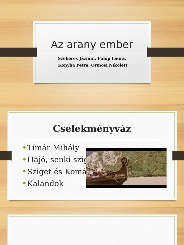 Az Arany Ember | PDF