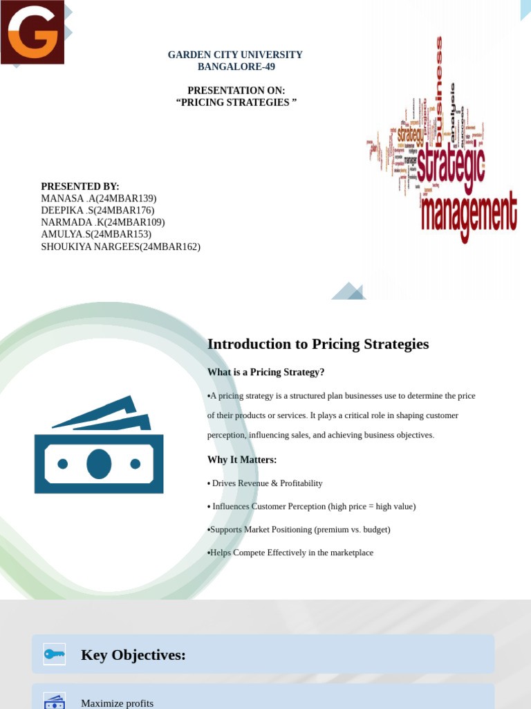 Effective Pricing Strategies Explained | PDF | Pricing | Prices