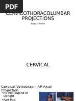 Cervical Spine X-ray Positioning Guide | PDF