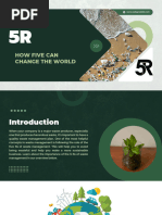 5Rs of Waste Management - Group 5 | PDF | Waste | Reuse