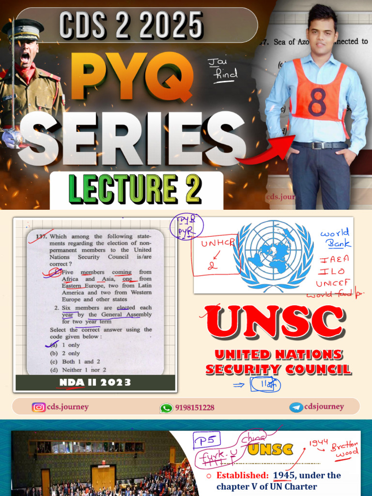 CDS 2 2205 - PYQ Series Lec.2 | PDF | Glasses | United Nations Security ...