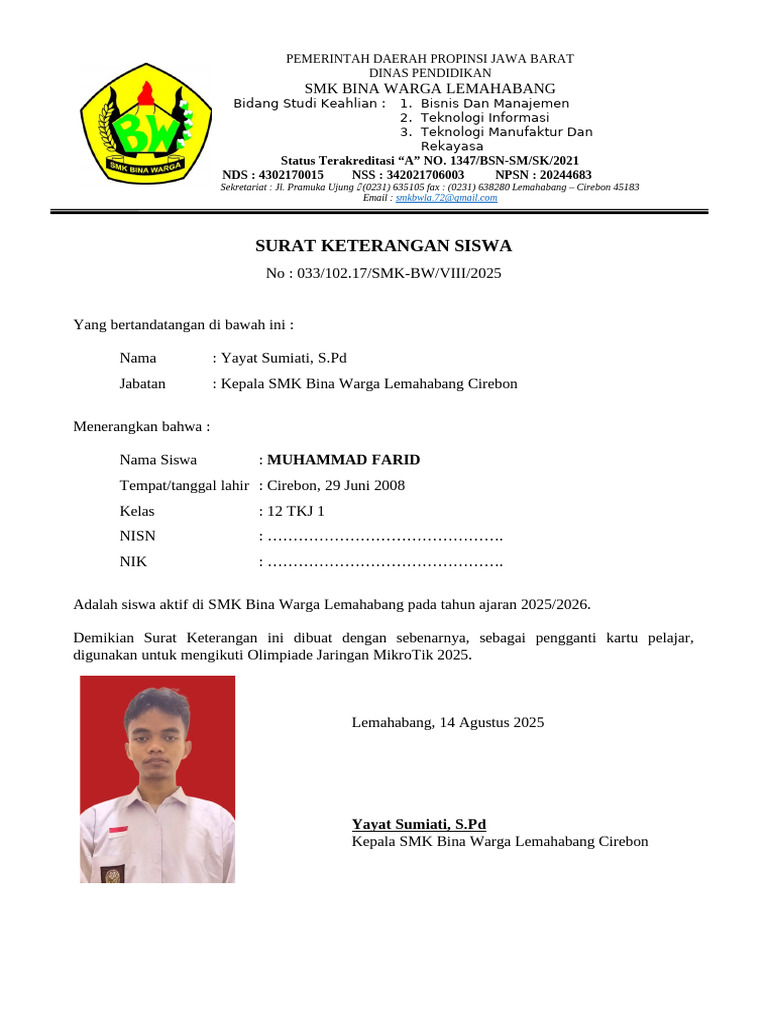 Berkas OJM 2025 | PDF