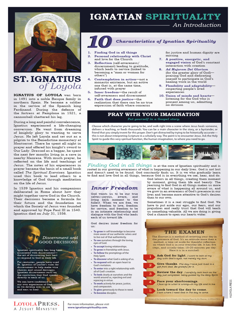 Ignatian Spirituality Overview | PDF | Ignatius Of Loyola | Religious ...