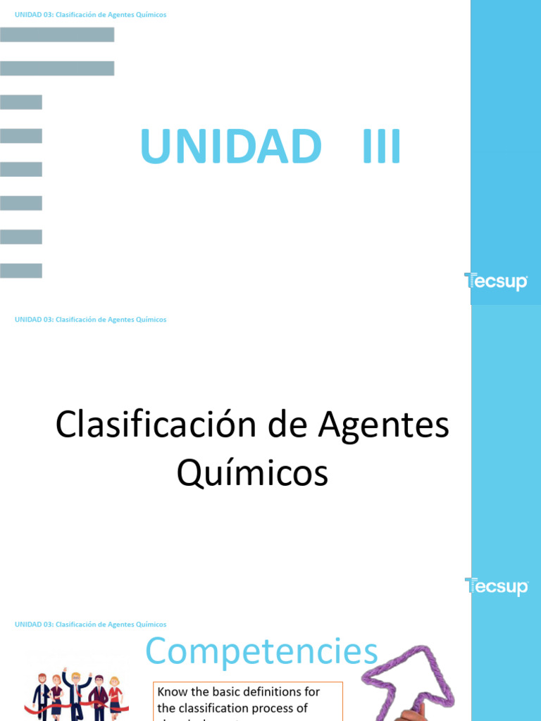 Clasificación de Agentes Químicos | PDF | Materiales | Química