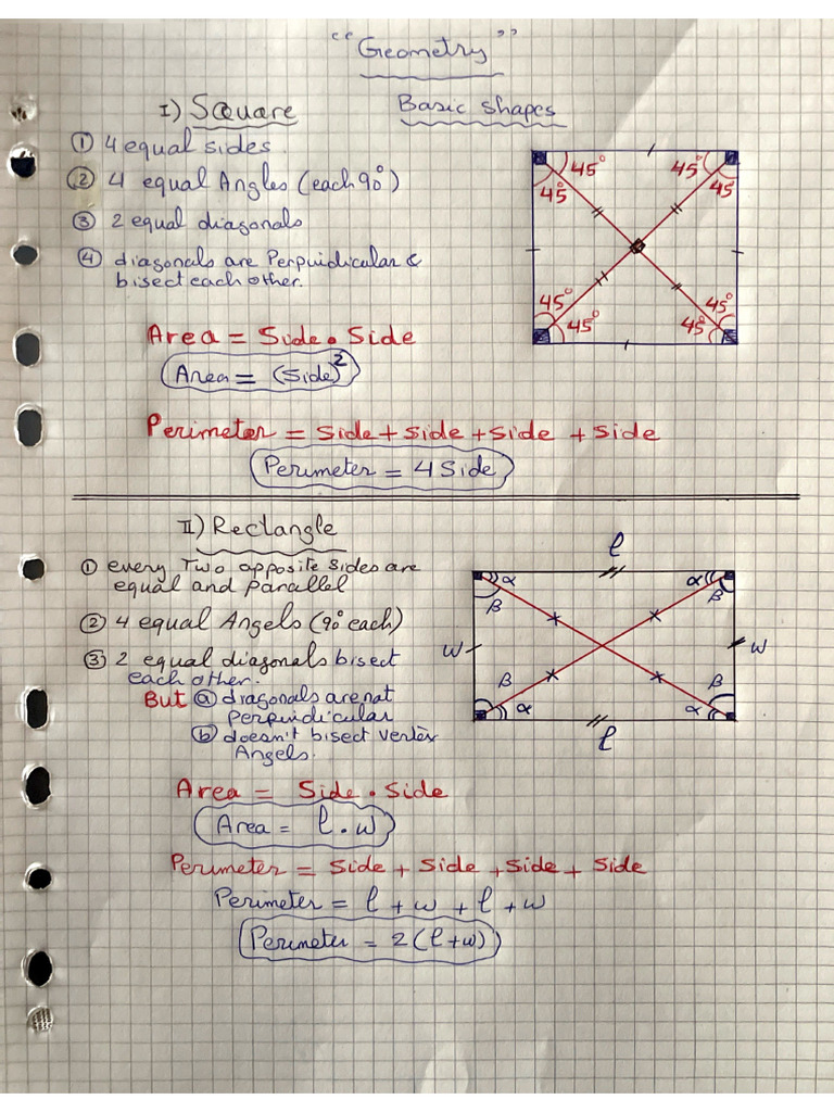 Geometry - Quadrilaterals | PDF