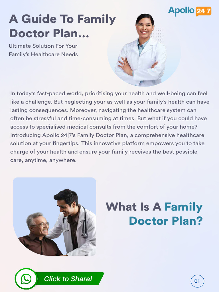 Family Doctor Plan: Comprehensive Care | PDF | Family Medicine | Dietitian