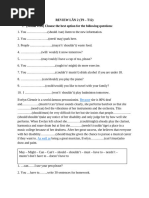 Modal Verbs Practice for Class 8C | PDF | Language Arts & Discipline ...