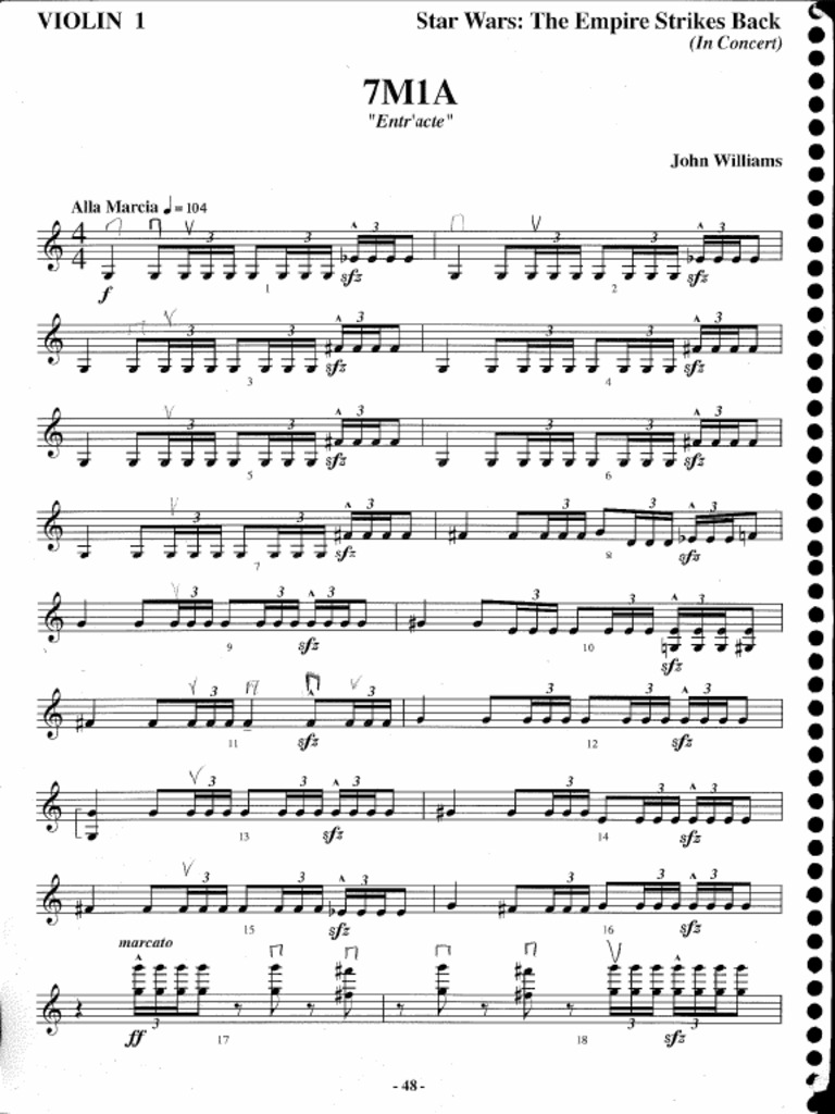 Pops 6 Violin 1 Part 2 | PDF