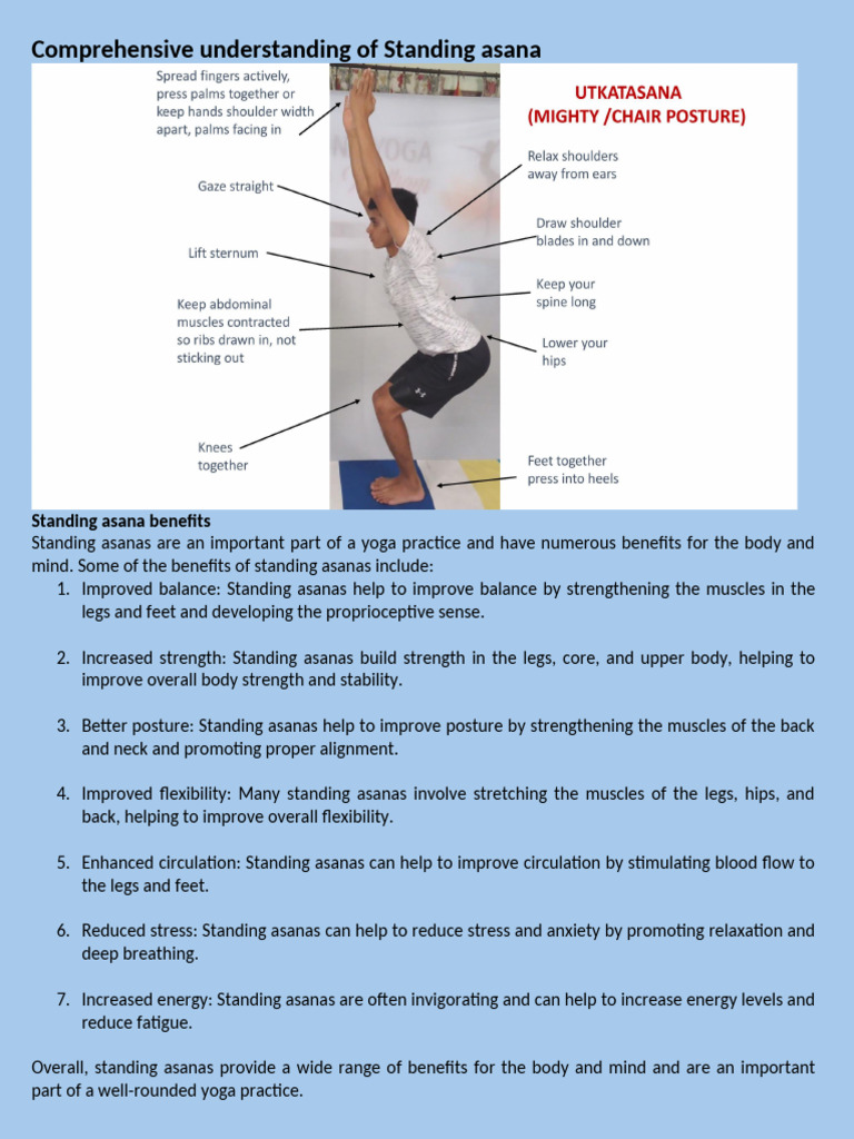 Comprehensive Understanding of Standing Asana | PDF | Asana | Balance ...