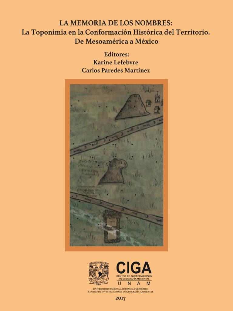Toponimia y territorio en Mesoamérica | PDF | Mesoamérica | México