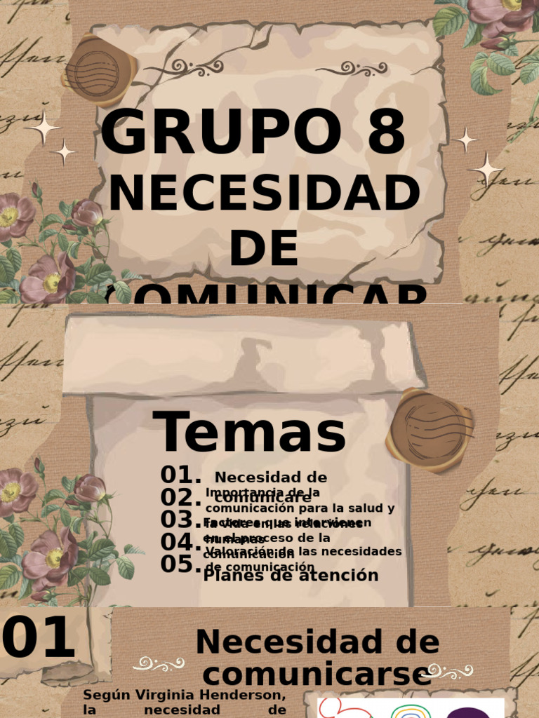 Necesidad de Comunicarse en Salud | PDF | Comunicación | Las emociones
